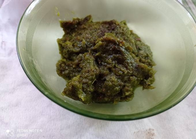 Resep Sambal Lombok Ijo oleh Rahmani Dwi Fajarsih - Cookpad
