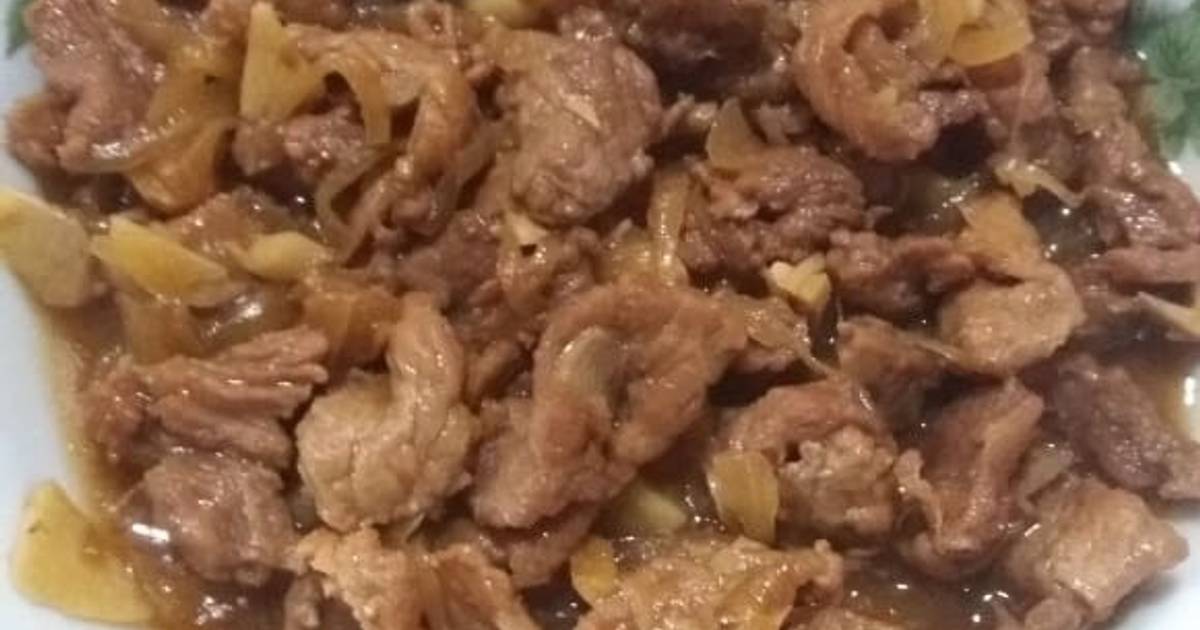 Resep Beef teriyaki ala hokben oleh BerthaAyuu - Cookpad