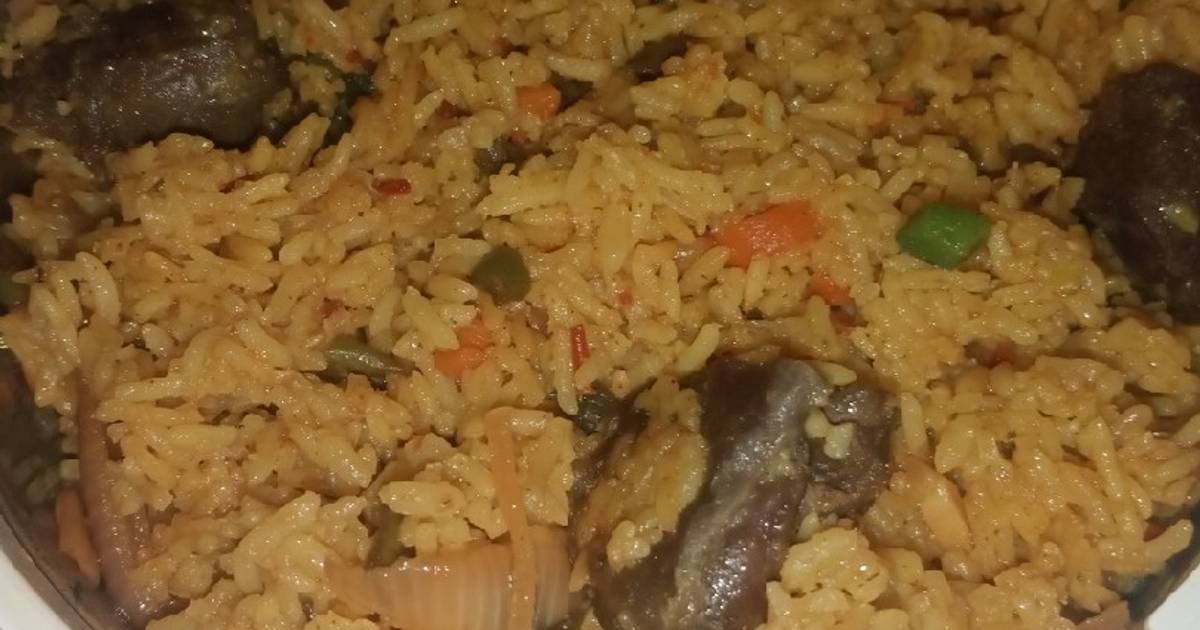 Vegetable Jollof Rice Recipe by Fady SBT - Cookpad