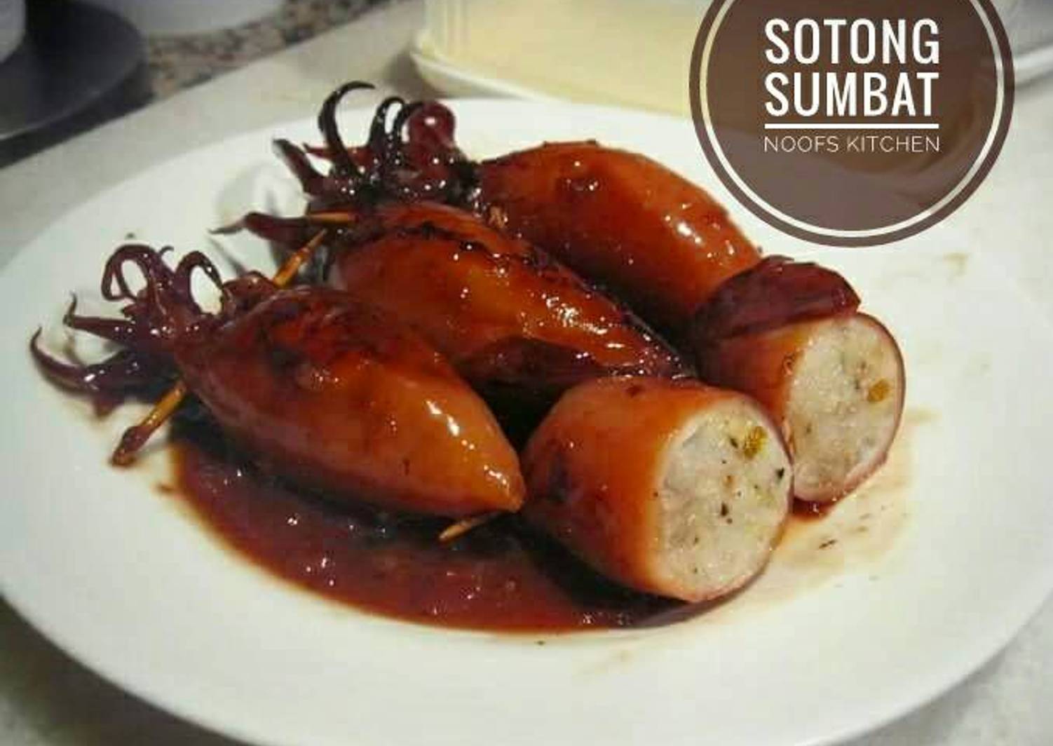 Resep Cumi manis isi ketan atau sotong sumbat pulut oleh Noof's Kitchen ...