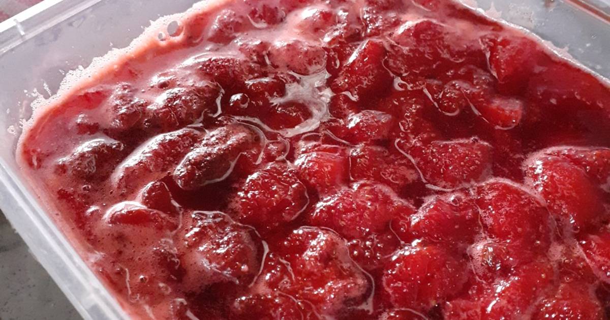 120 resep ice cream selai strawberry enak dan mudah - Cookpad