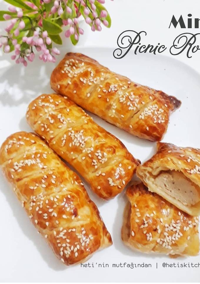 Resep Chicken Teriyaki Mini Picnic Roll oleh Heti - Cookpad