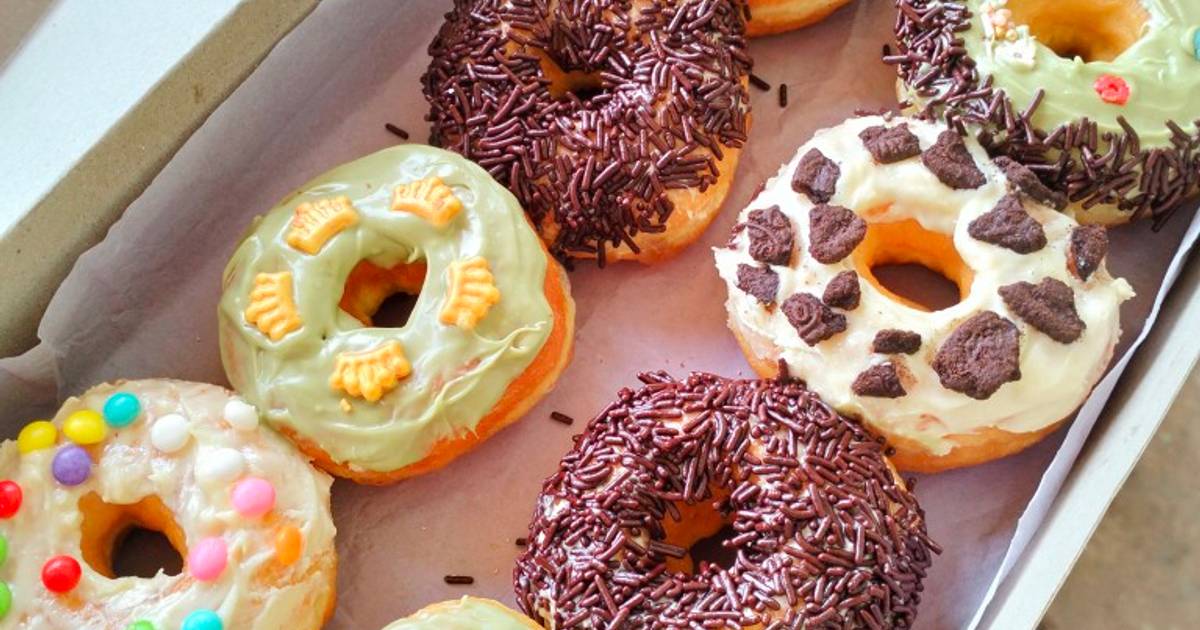 Resep Donat labu endul bercincin tanpa mixer oleh Ayu meyes - Cookpad