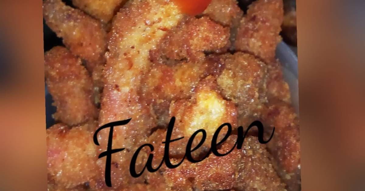 Chicken finger Recipe by Fateen - Cookpad
