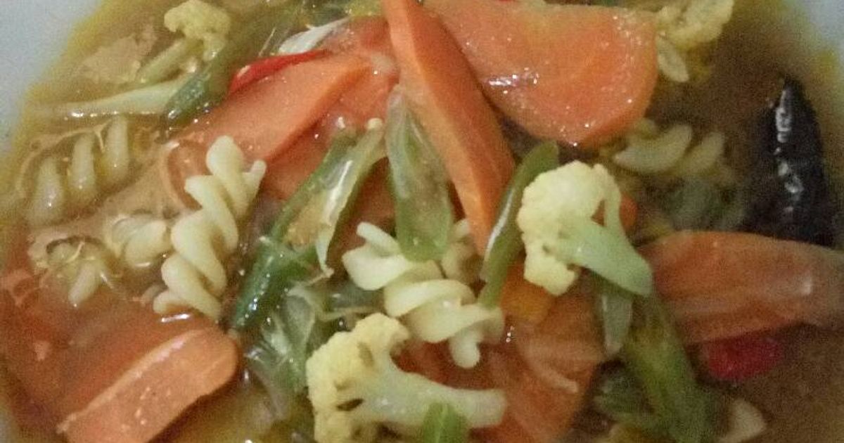 Resep Tumis Fusilli, Bunga Kol, Buncis Dan Wortel oleh Wirda Asrar ...
