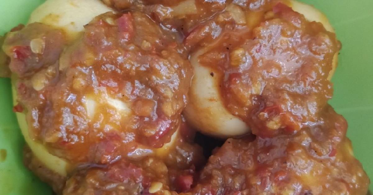 Resep Telur Bumbu Bali oleh Maria Yuliyanti - Cookpad