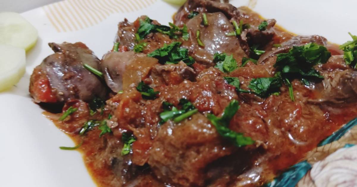 Chicken Kaleji Recipe by Farwa Ali - Cookpad