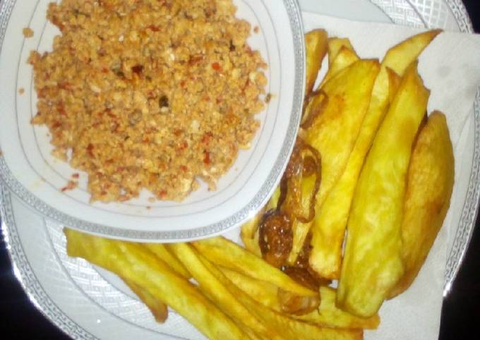 Dankali girki daga Raulat Halilu - Cookpad