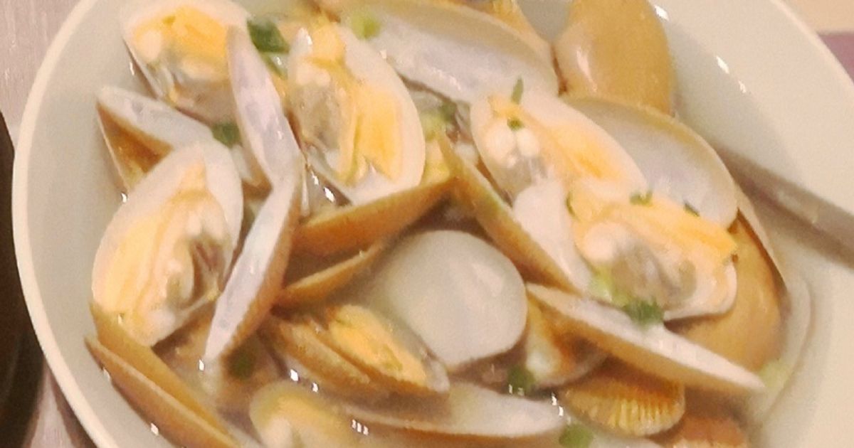 Sake Clam Recipe By Elisa