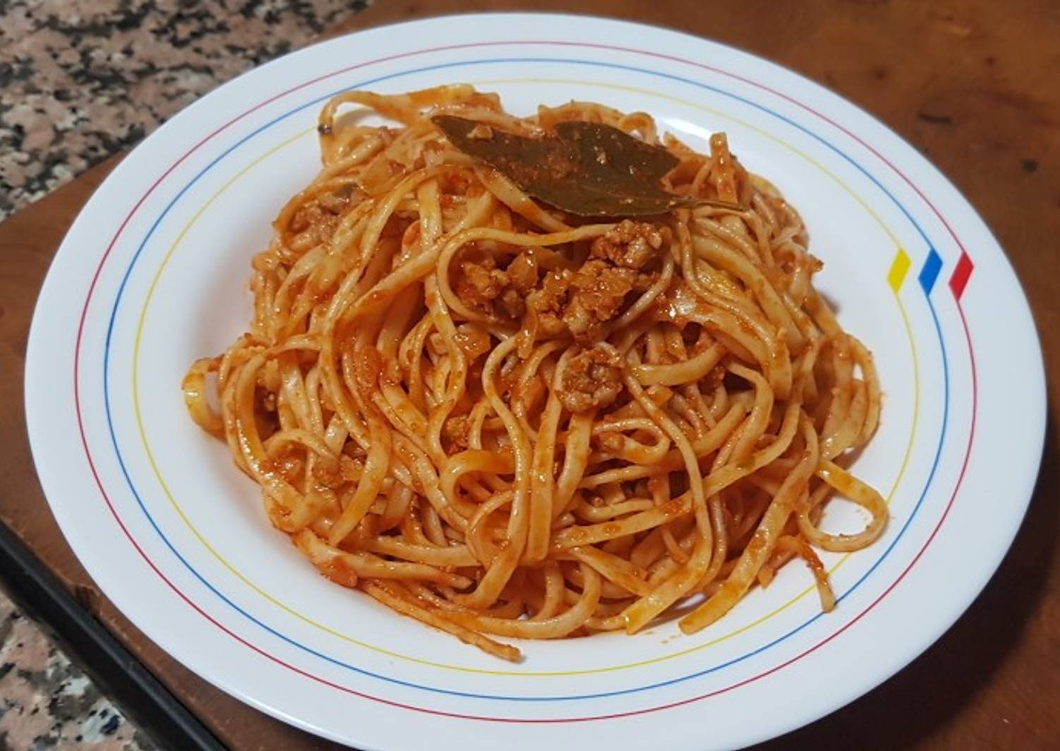 Tallarines con carne Receta de Manuel costa- Cookpad