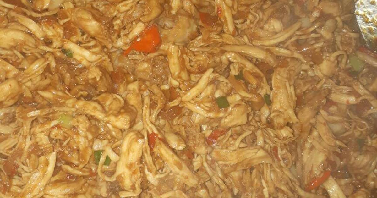 Resep Ayam plecing suwir oleh Wenni Mei - Cookpad