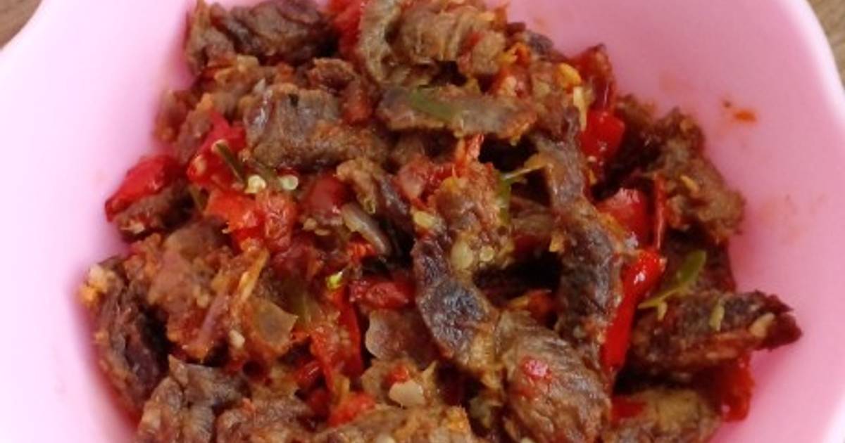 Resep Dendeng Balado oleh Marlina - Cookpad