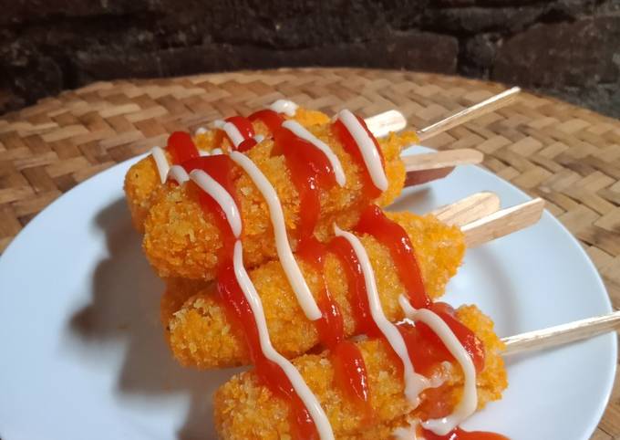 Resep Corndog Sosis oleh Esty Ridho Hakim - Cookpad