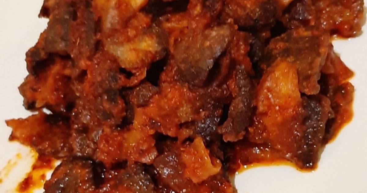 Resep Balado daging dan kentang #Kombes #stay at home oleh Bunda Imas ...
