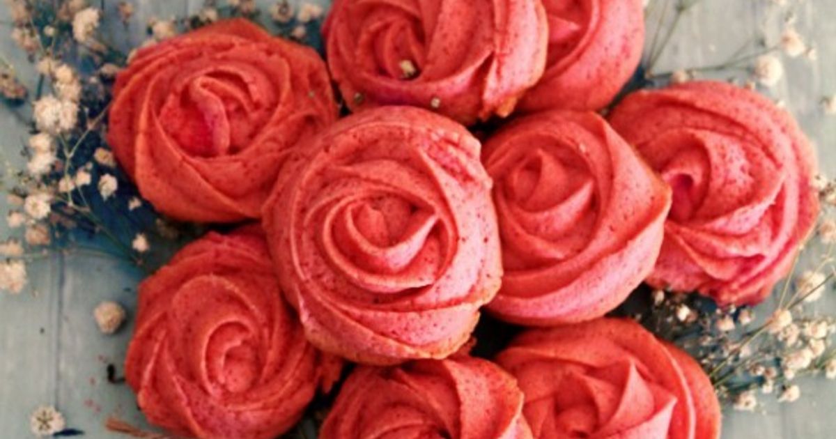 Galletas De Rosas Receta de kidsandchic