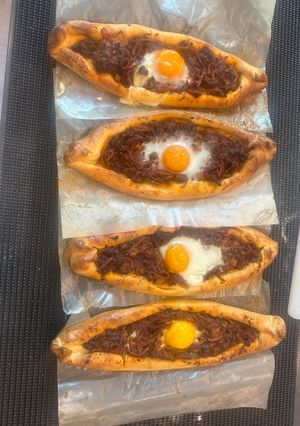 Turkish Pide Boat Pizza So Cool And Kids Will Love It :) Recipe by farang31