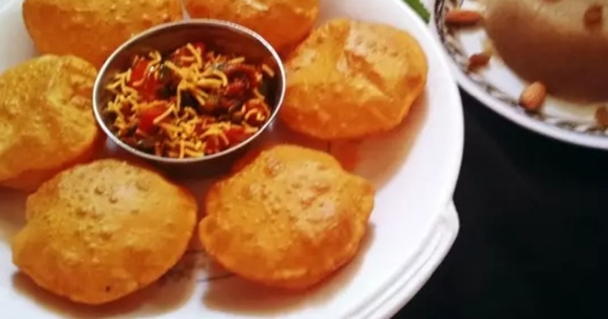 Halwa Puri (Halwa Poori Recipe) Recipe By Yamuna H Javani