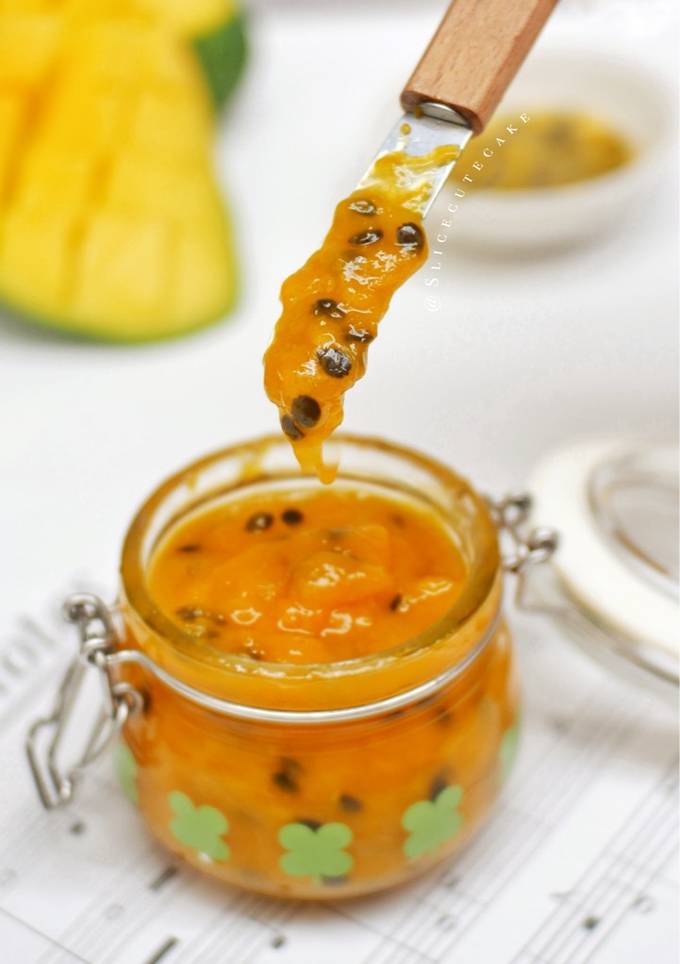 Resep Selai Markisa Mangga - Passion fruits Mango Jam oleh ...