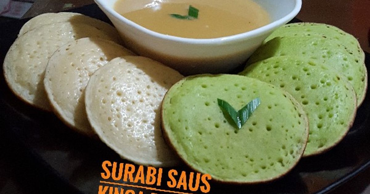Resep surabi saus kinca rumahan enak dan mudah - Cookpad