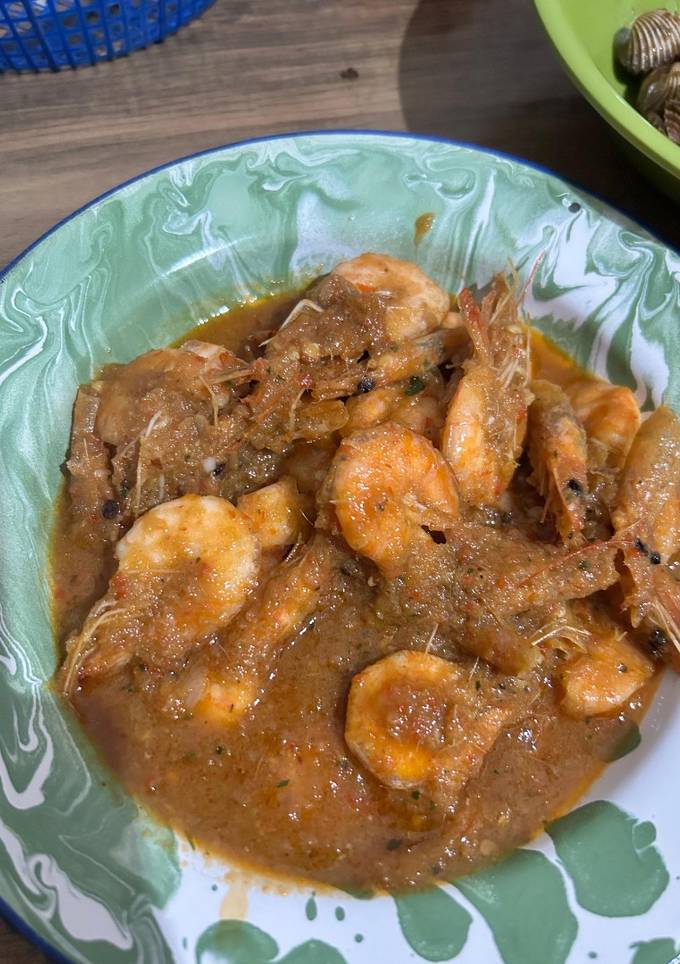 Resep Udang Saos Rempah oleh Wanda Ibamnasya - Cookpad