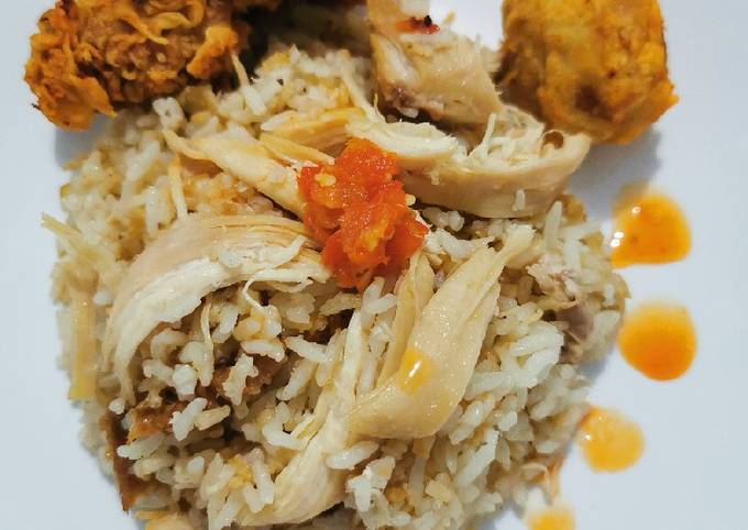 Resep Nasi Ayam KFC ala jepang rice cooker ala anak kost oleh xlicers - Cookpad