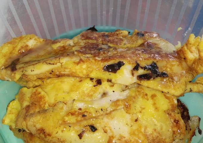 Resep 09. MENU DIET IF : SNACK TIME "PISANG PANGGANG SELIMUT TELUR ...