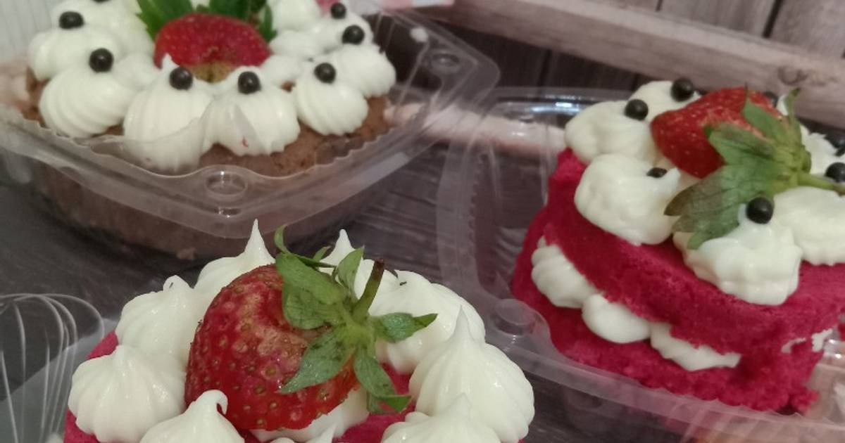 Resep Cake mini kukus oleh Ratna - Cookpad