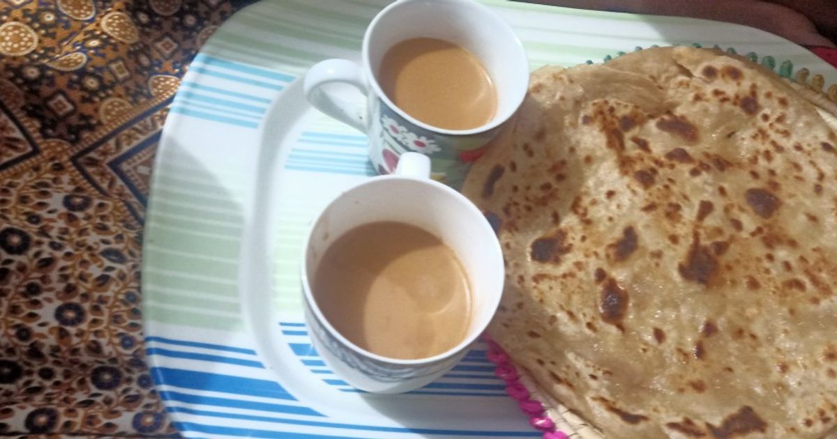 Chai Paratha Recipe by Cook With Aiza Mom - Cookpad