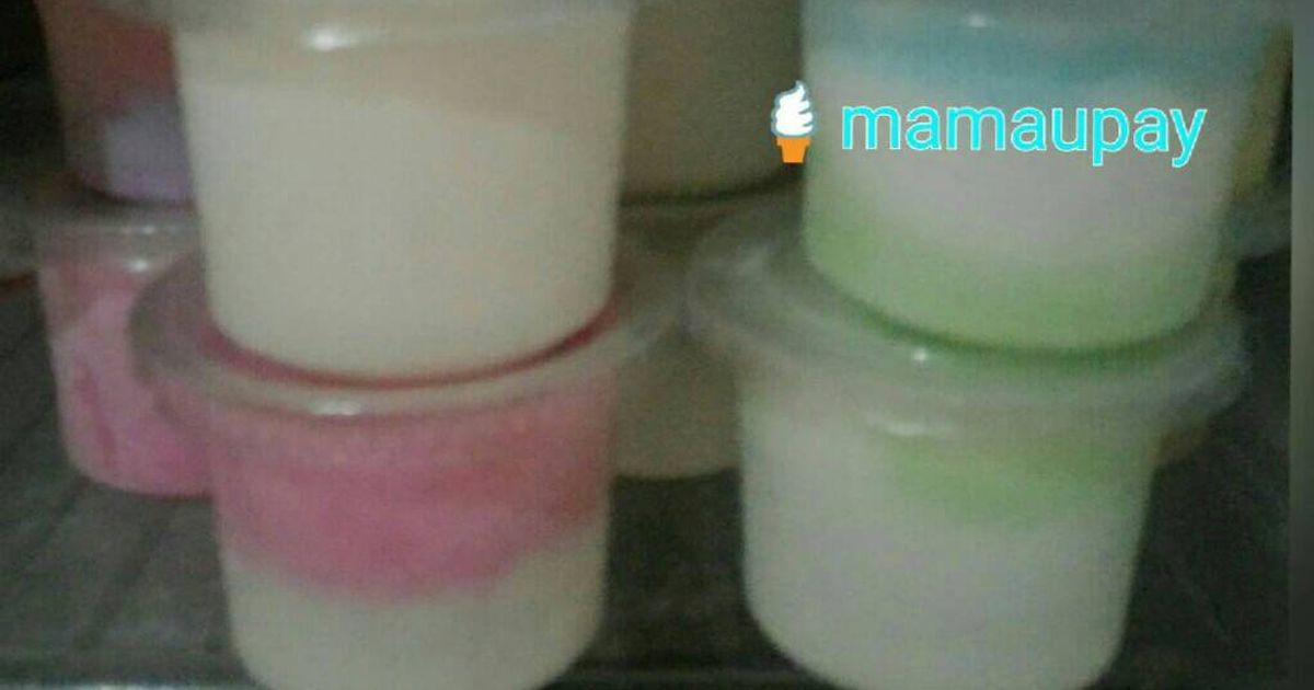 Resep Ice Cream Susu oleh Mama Upay - Cookpad