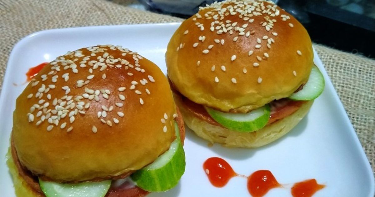 Resep Burger Bun oleh Dapur Maya - Cookpad