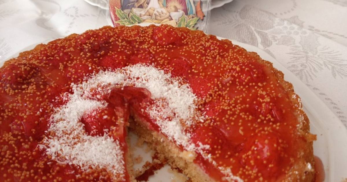 22 egyszerű és finom gyumolcs torta piskota recept - Cookpad receptek