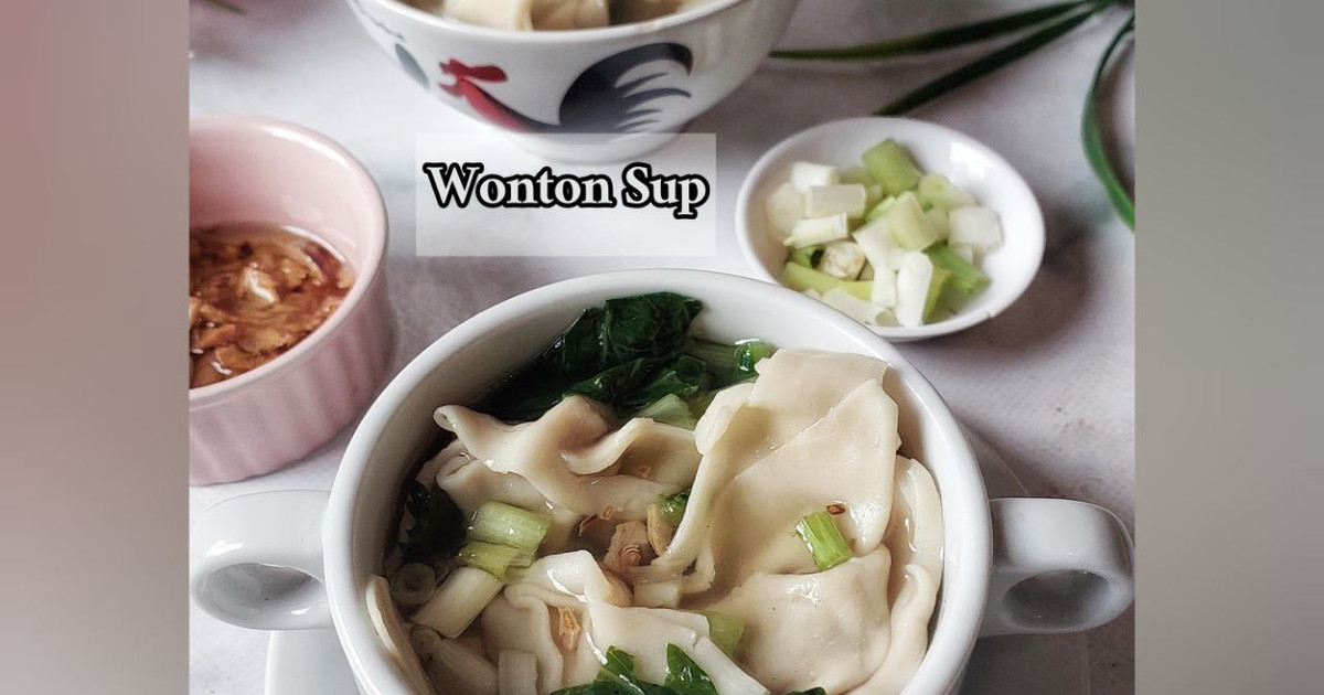 Resep Wonton Sup oleh Julie Kustianingsih - Cookpad