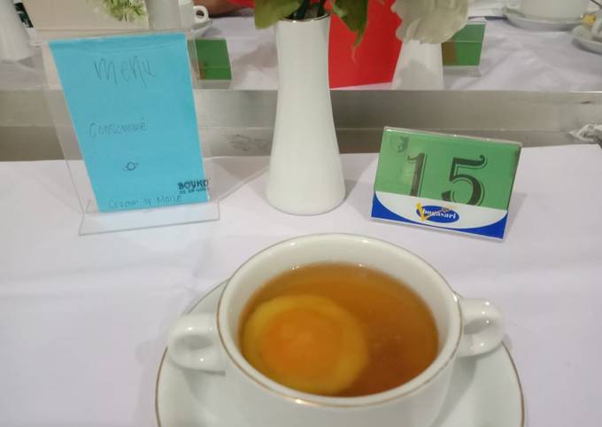 Resep Consomme colbert oleh Niwa Avidah - Cookpad