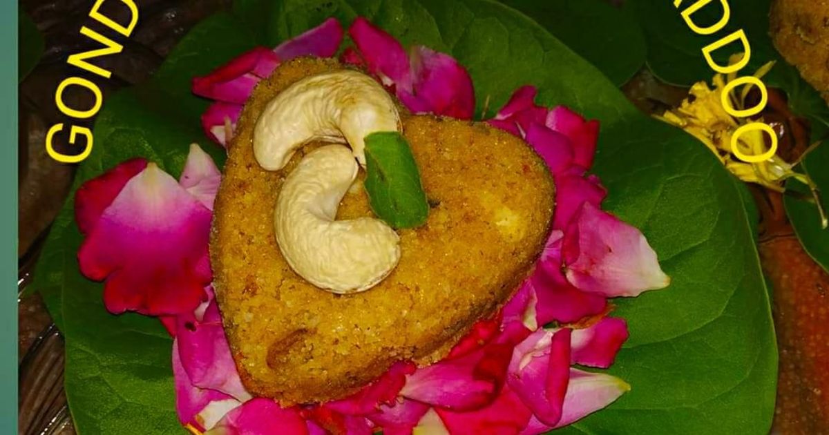 Gond Ka Heart Shape Laddoo Recipe by Neetu Sharma - Cookpad