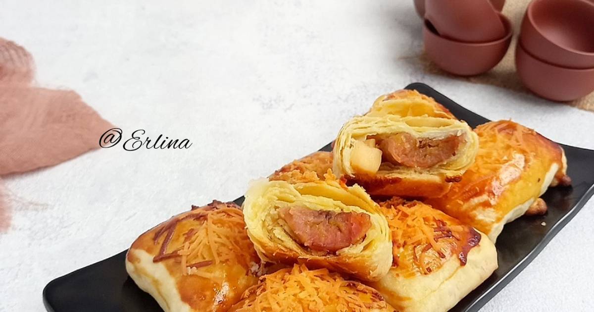 Resep Bolen Pisang Tanpa Korsvet oleh Erlina - Cookpad