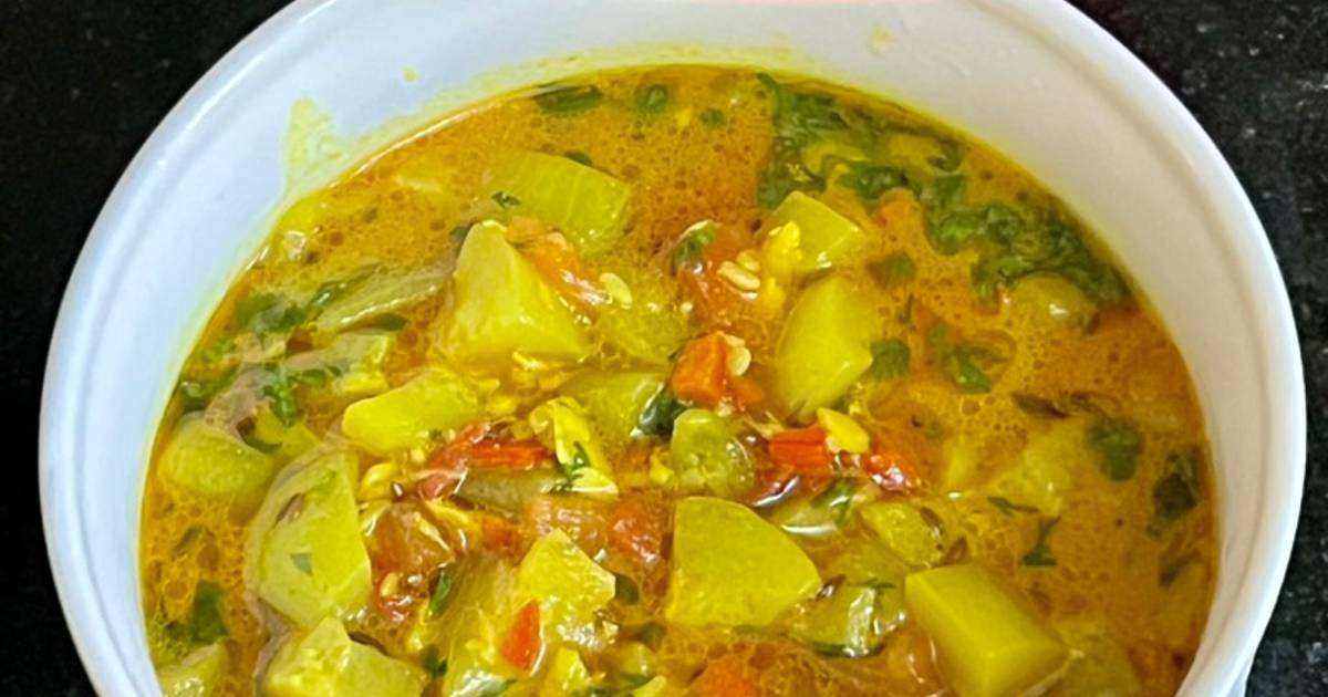Turai Tinda & Lauki Subzi { Jodhpur Special } Recipe by Alka Bhandari ...