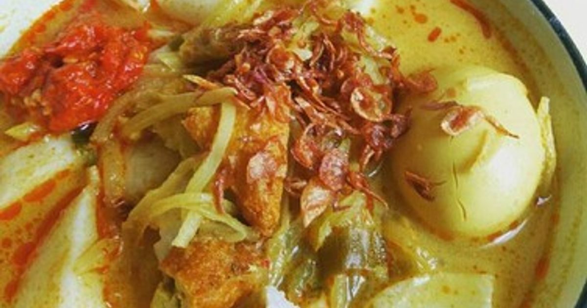 Mom's Lontong Sayur Aka Padang 🍲 😍🇮🇩 Recipe by TS - Cookpad
