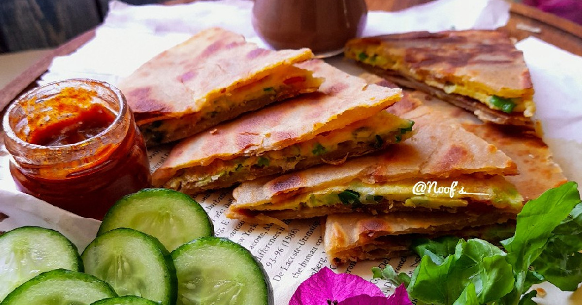 Resep Quesadilla Chicken Taco With Homemade Tortilla oleh Noof's ...
