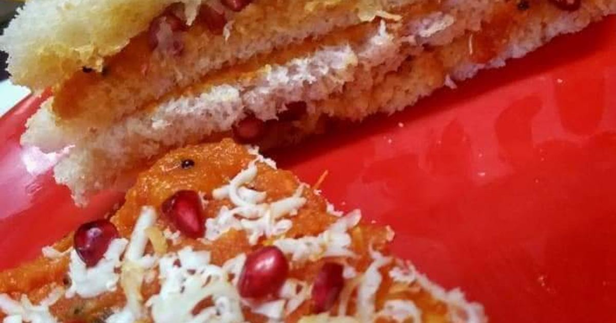 Paneer Pomegranate Sandwich Recipe by Satya Jha - Cookpad