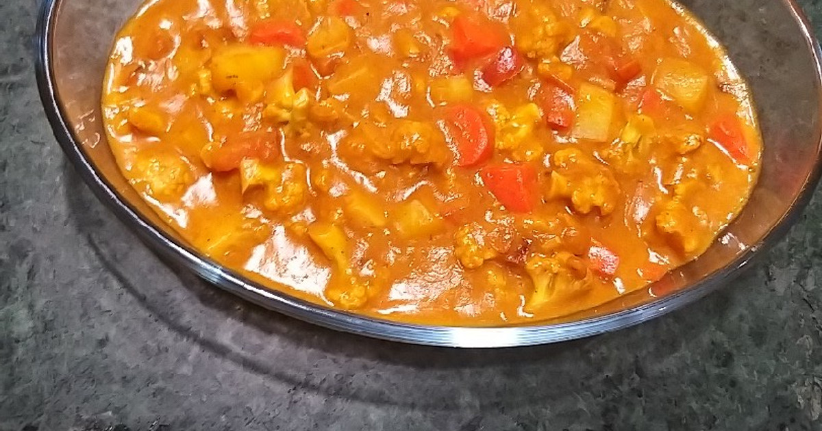 Resep Kari Sayur India (Indian Vegetable Curry) oleh Mia - Cookpad