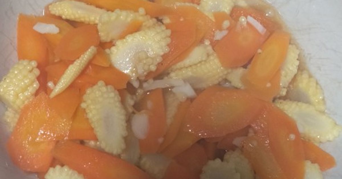 Resep Oseng Jagung Putren Dan Wortel oleh Vivie Pitriyani - Cookpad