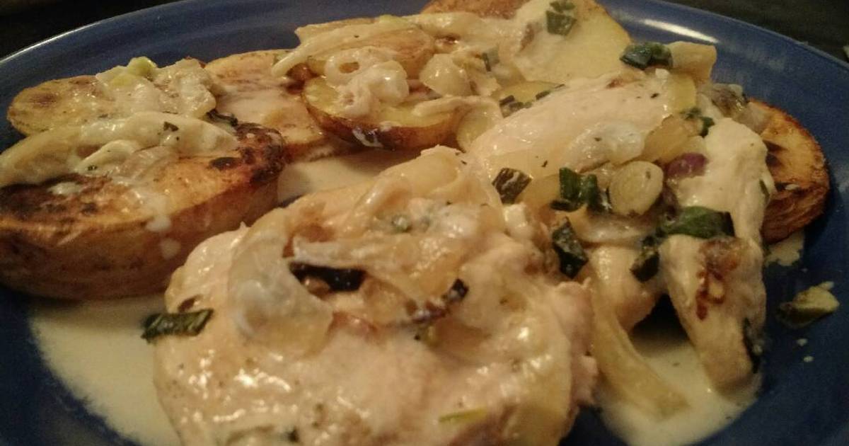 Suprema de pollo al verdeo - 48 recetas caseras- Cookpad