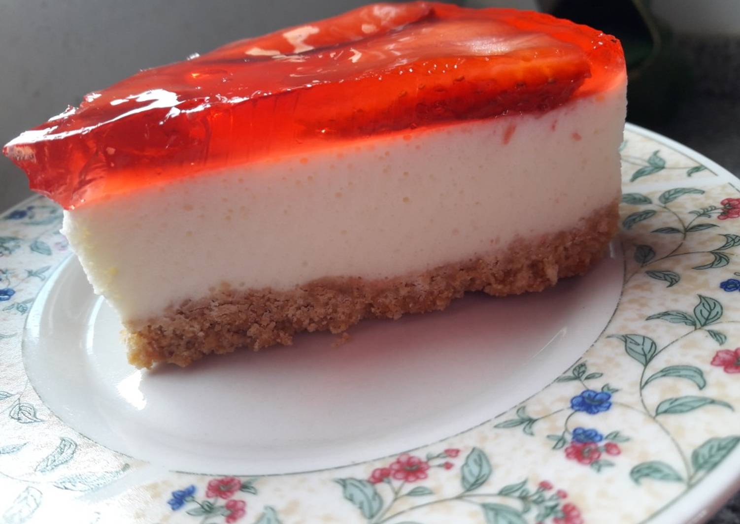 Cheesecake de frutilla Receta de Cecilia - Cookpad