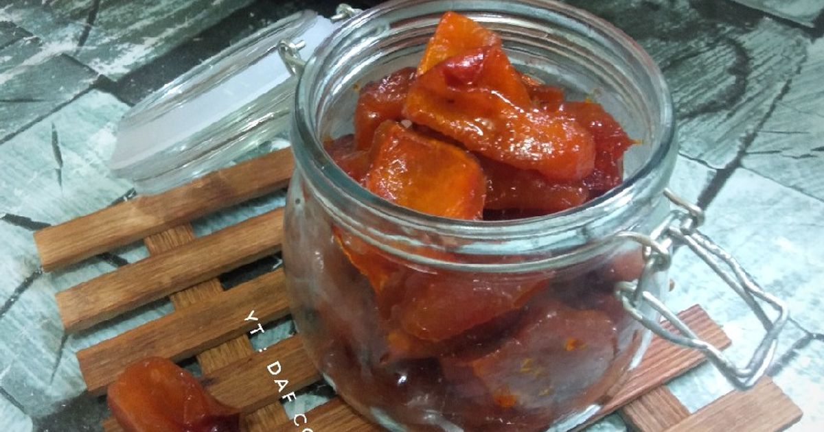 Resep Labu Karamel / Kurma Kw / Manisan Labu oleh DEWI DAF - Cookpad