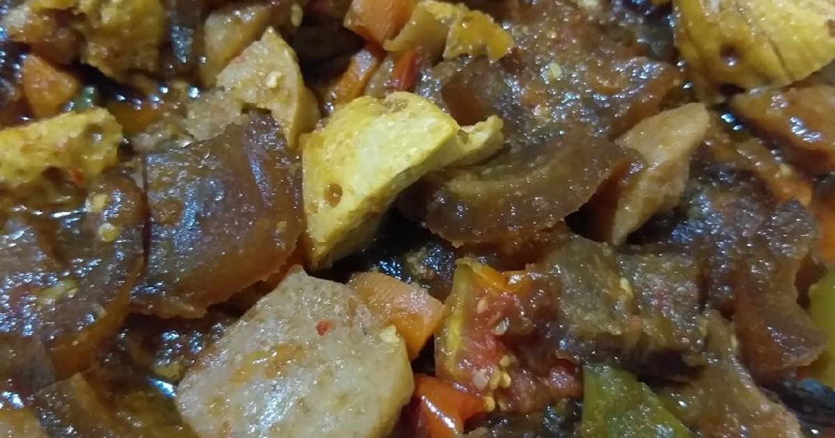 Resep Tumis Cecek Komplit Pedas oleh aisyah hanri - Cookpad