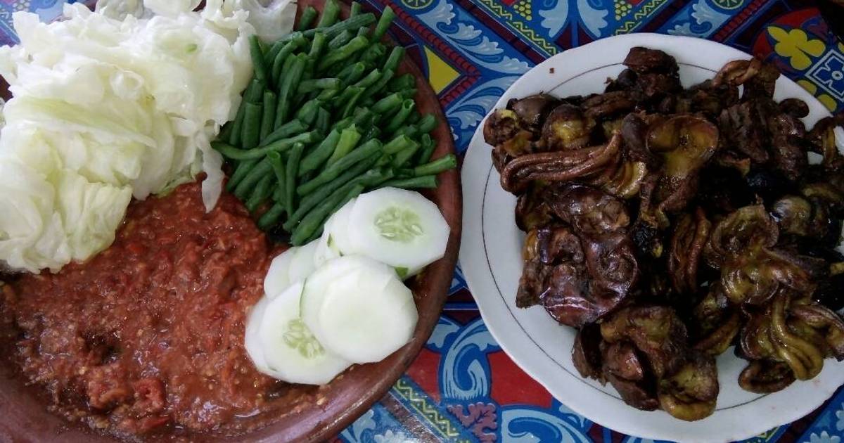 Resep Hati ampela goreng lalapan oleh Liya_Salwa - Cookpad