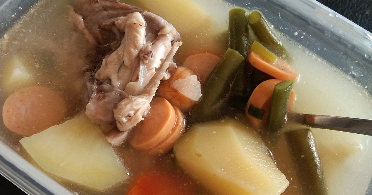 Resep Sup Ayam Kfc oleh angel - Cookpad
