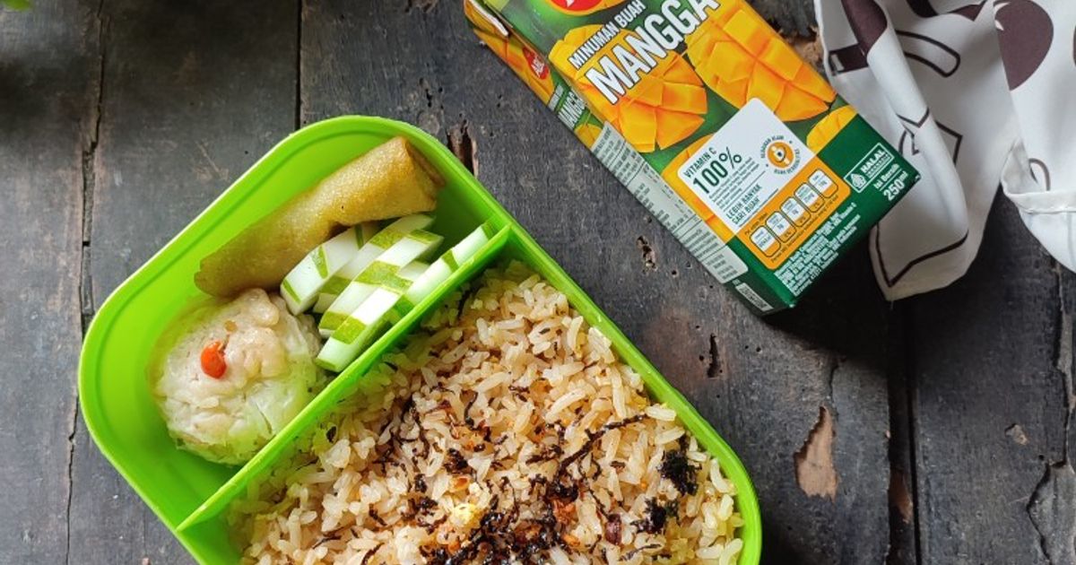 Resep Bekal Anak Sekolah (Nasi Goreng Bonnori) oleh Widjie Astuti - Cookpad