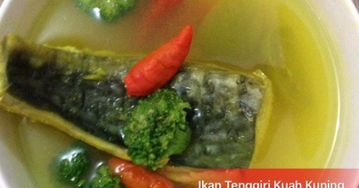 Resep Ikan Tenggiri Kuah Kuning (Menu Diet Dr. Joko Siswoyo) oleh ...