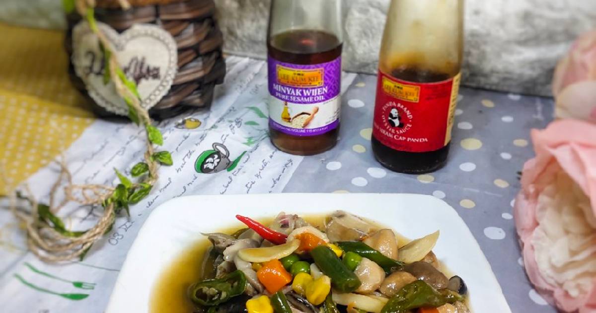 Resep Tumis Jamur Merang Vegetable Mix oleh Rahimi Castleville - Cookpad